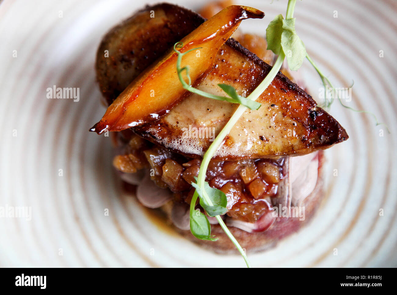 Foie gras vorspeise -Fotos und -Bildmaterial in hoher Auflösung – Alamy
