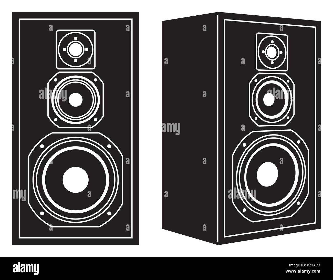 Lautsprecher vektor vektoren -Fotos und -Bildmaterial in hoher ...