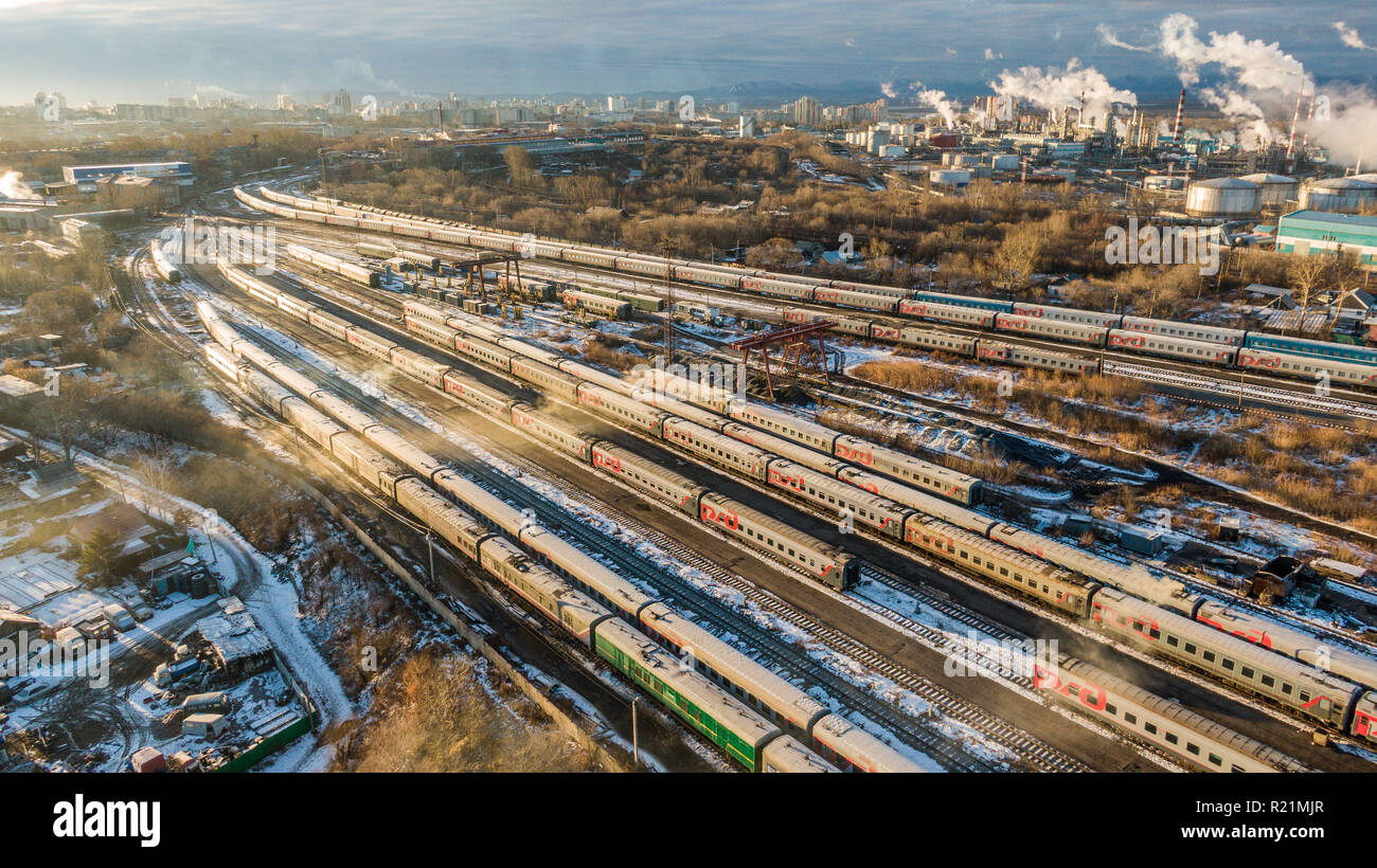Russian railways logo -Fotos und -Bildmaterial in hoher Auflösung – Alamy