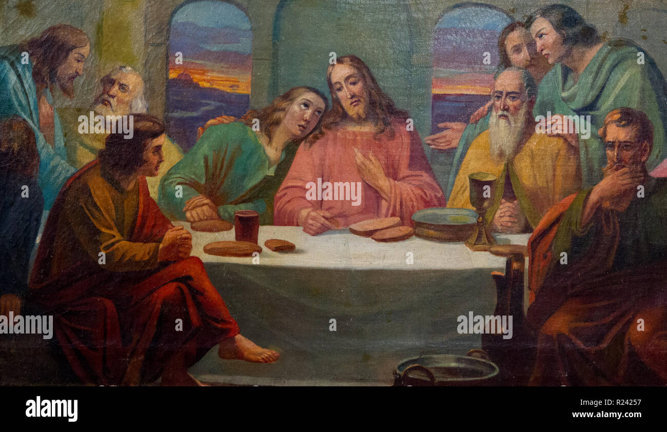 Das abendmahl jesu -Fotos und -Bildmaterial in hoher Auflösung – Alamy