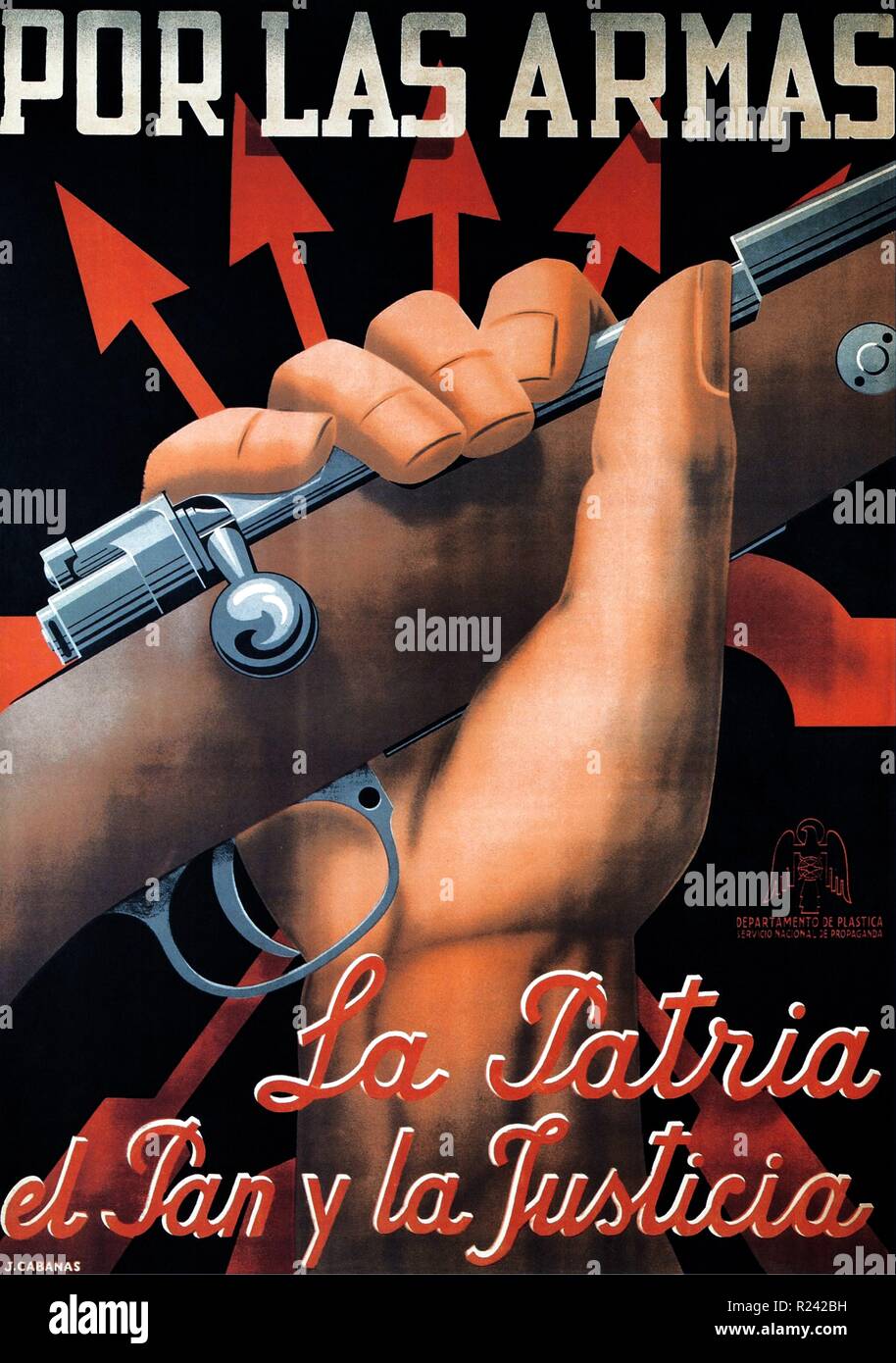 Spanish civil war propaganda poster -Fotos und -Bildmaterial in hoher ...