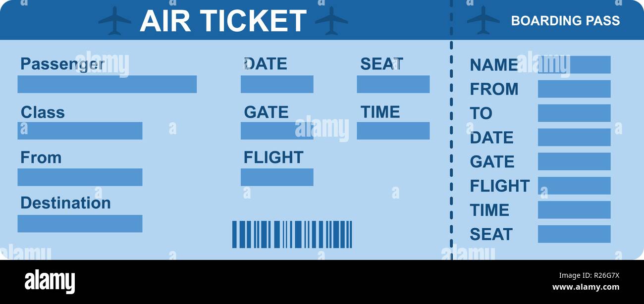 Flugticket Symbol. Flache Abbildung: Flugticket vektor Symbol für Web ...
