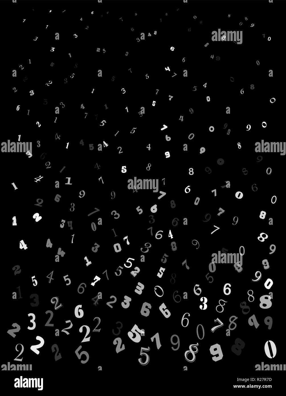 Zahlen design -Fotos und -Bildmaterial in hoher Auflösung – Alamy