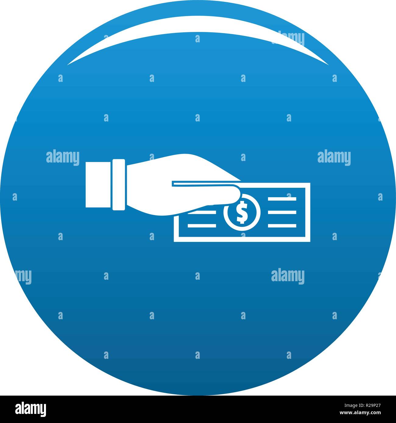 Sie steuern das Symbol. Einfache Abbildung der Steuer vektor Icon für ...