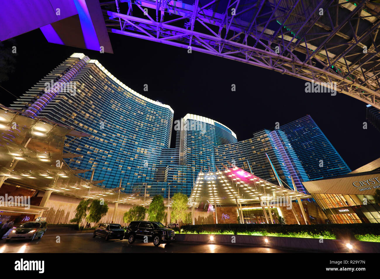 Aria resort hotel -Fotos und -Bildmaterial in hoher Auflösung – Alamy