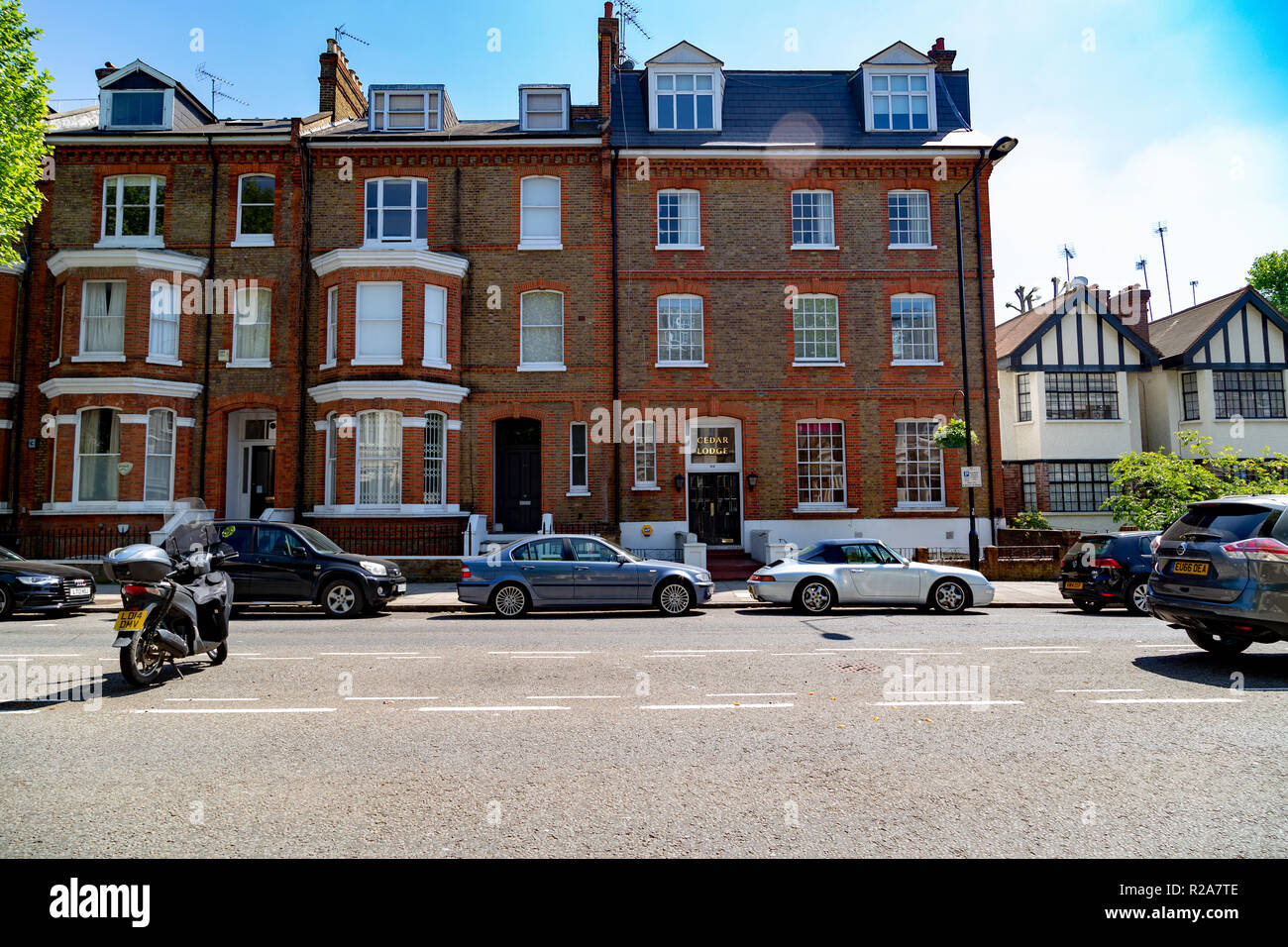 London Townhouse Exterior Stockfotos und -bilder Kaufen - Alamy