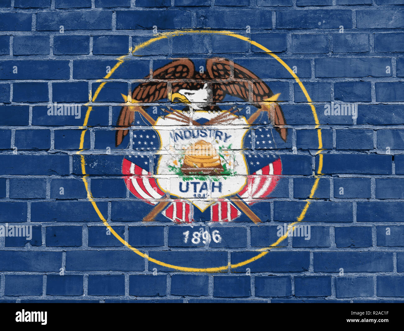 Utah flagge hintergrund -Fotos und -Bildmaterial in hoher Auflösung – Alamy