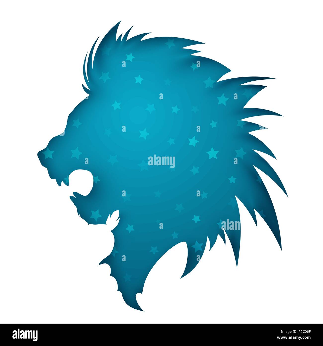 Roaring lion Stock-Vektorgrafiken kaufen - Seite 2 - Alamy