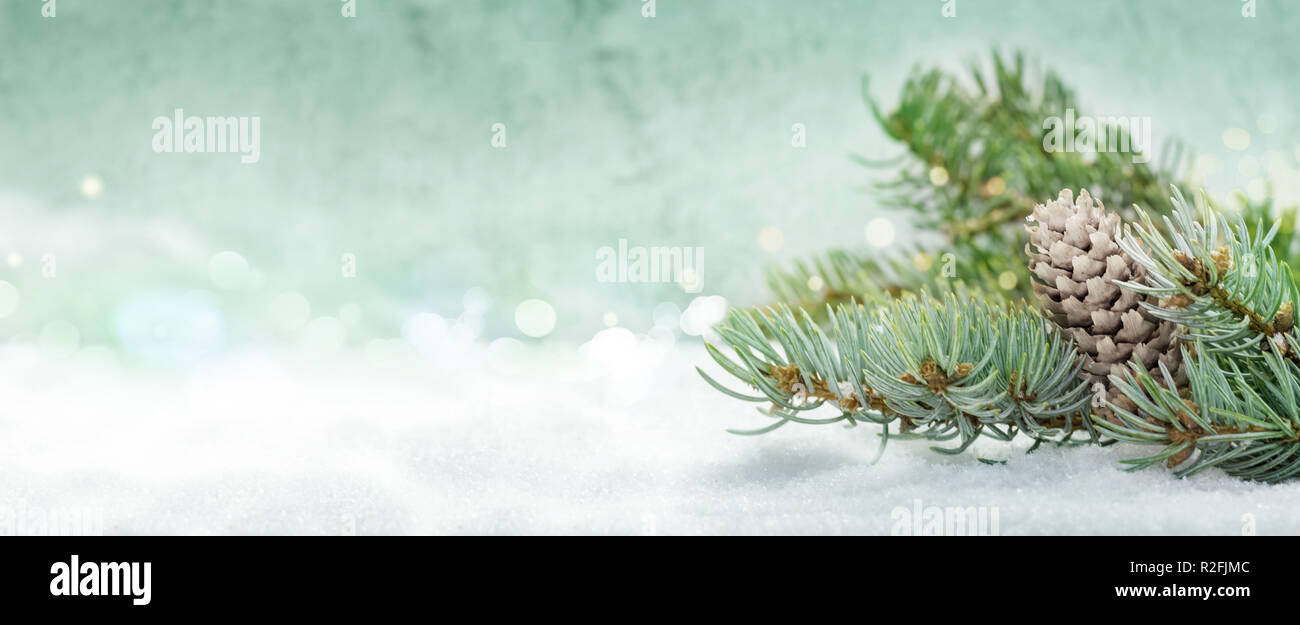 Tanne Im Schnee Stockfotos und -bilder Kaufen - Alamy