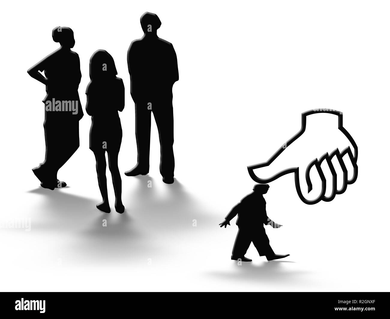 Mobbing kinder -Fotos und -Bildmaterial in hoher Auflösung – Alamy
