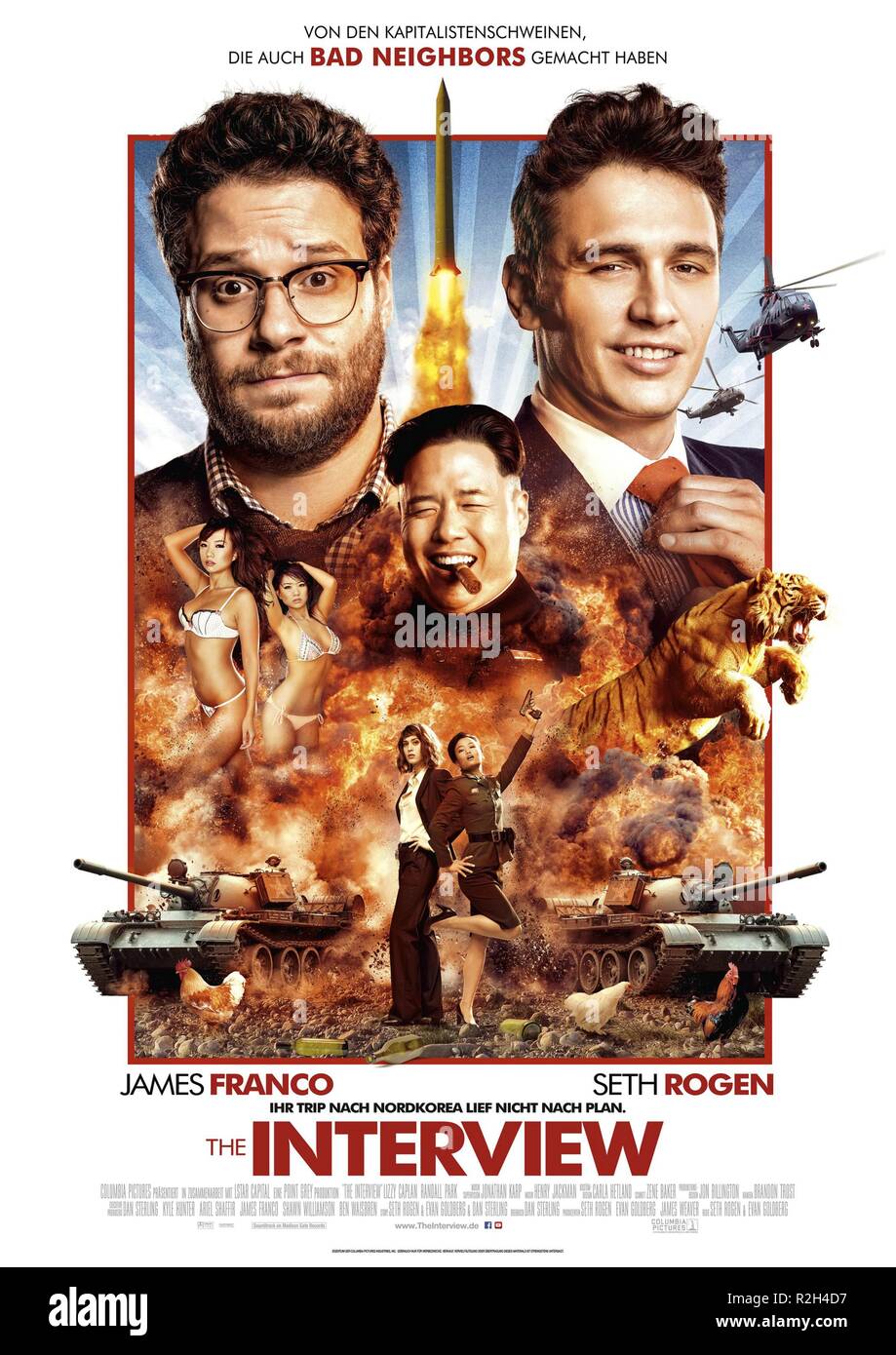Das Interview Jahr: 2014 USA Regie: Evan Goldberg, Seth Rogen Seth ...
