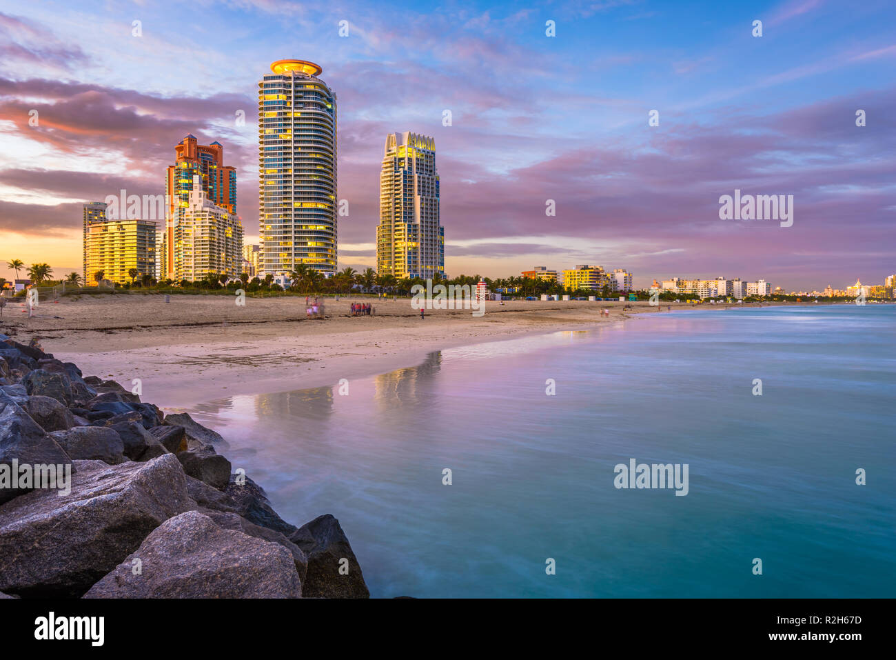 Meer und sand auf miami beach miami -Fotos und -Bildmaterial in hoher ...