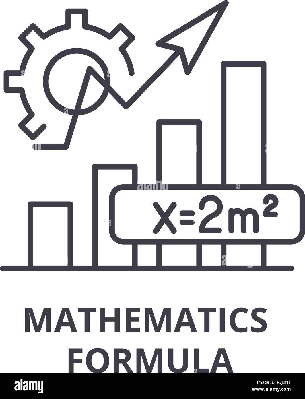 Mathematik Formel Symbol Leitung Konzept. Mathematik Formel Vector ...