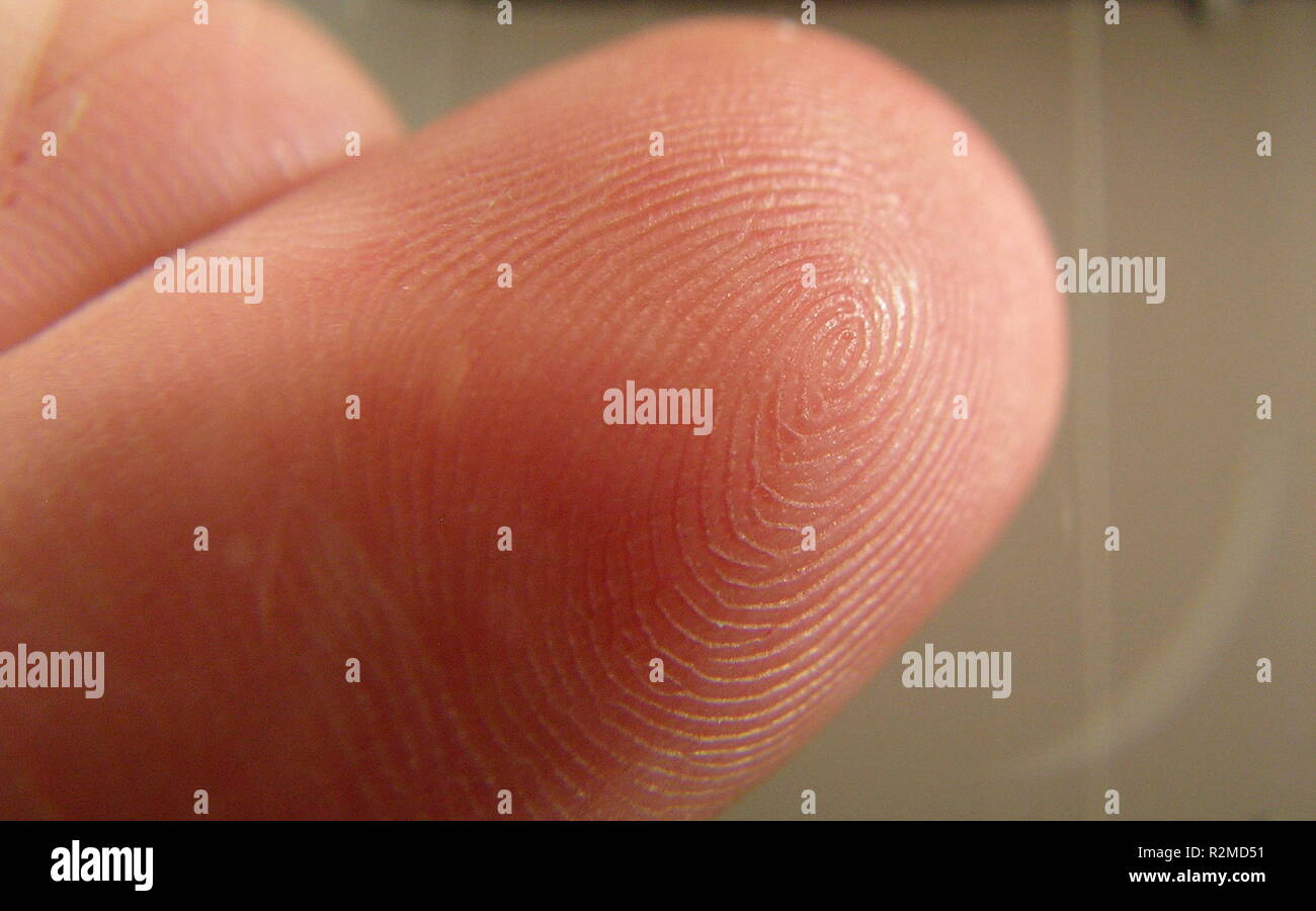 Fingerkuppe -Fotos und -Bildmaterial in hoher Auflösung – Alamy