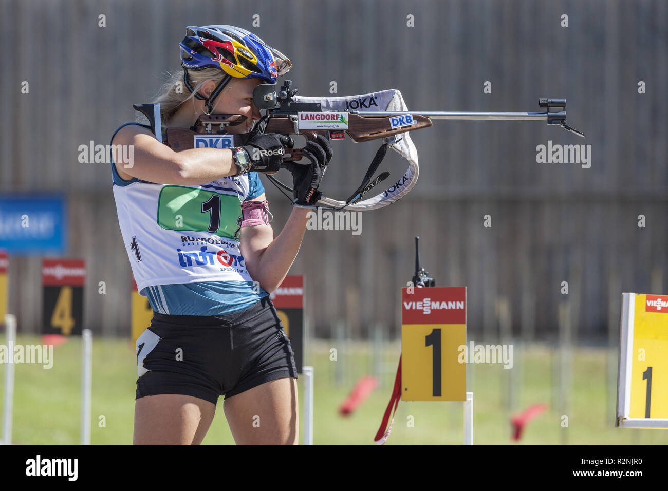 Miriam Gössner, Deutsche Meisterschaft im Biathlon, Relais in der ...
