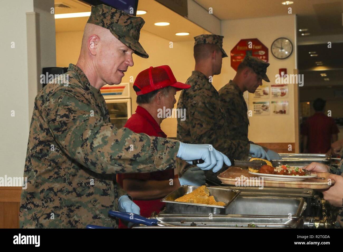 Us Marine Corps Brig. Gen. Paul Rock jr., Kommandierender General des ...