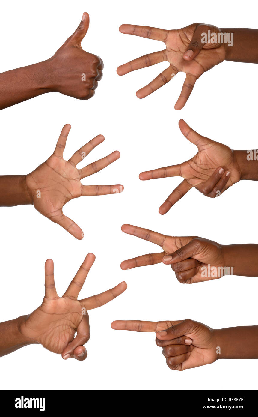 Zählen hand 1 daumen -Fotos und -Bildmaterial in hoher Auflösung – Alamy