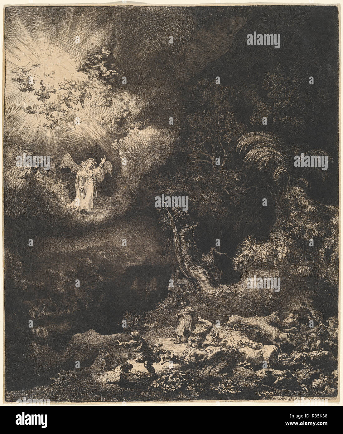 Engel erscheint hirten krippe -Fotos und -Bildmaterial in hoher Auflösung – Alamy