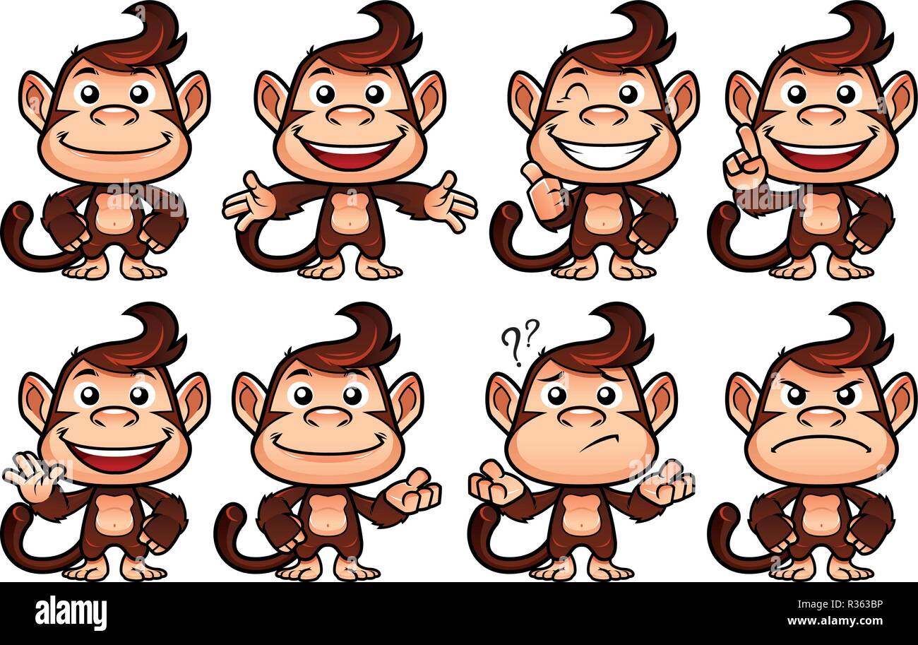 Affe lustig cartoon -Fotos und -Bildmaterial in hoher Auflösung – Alamy