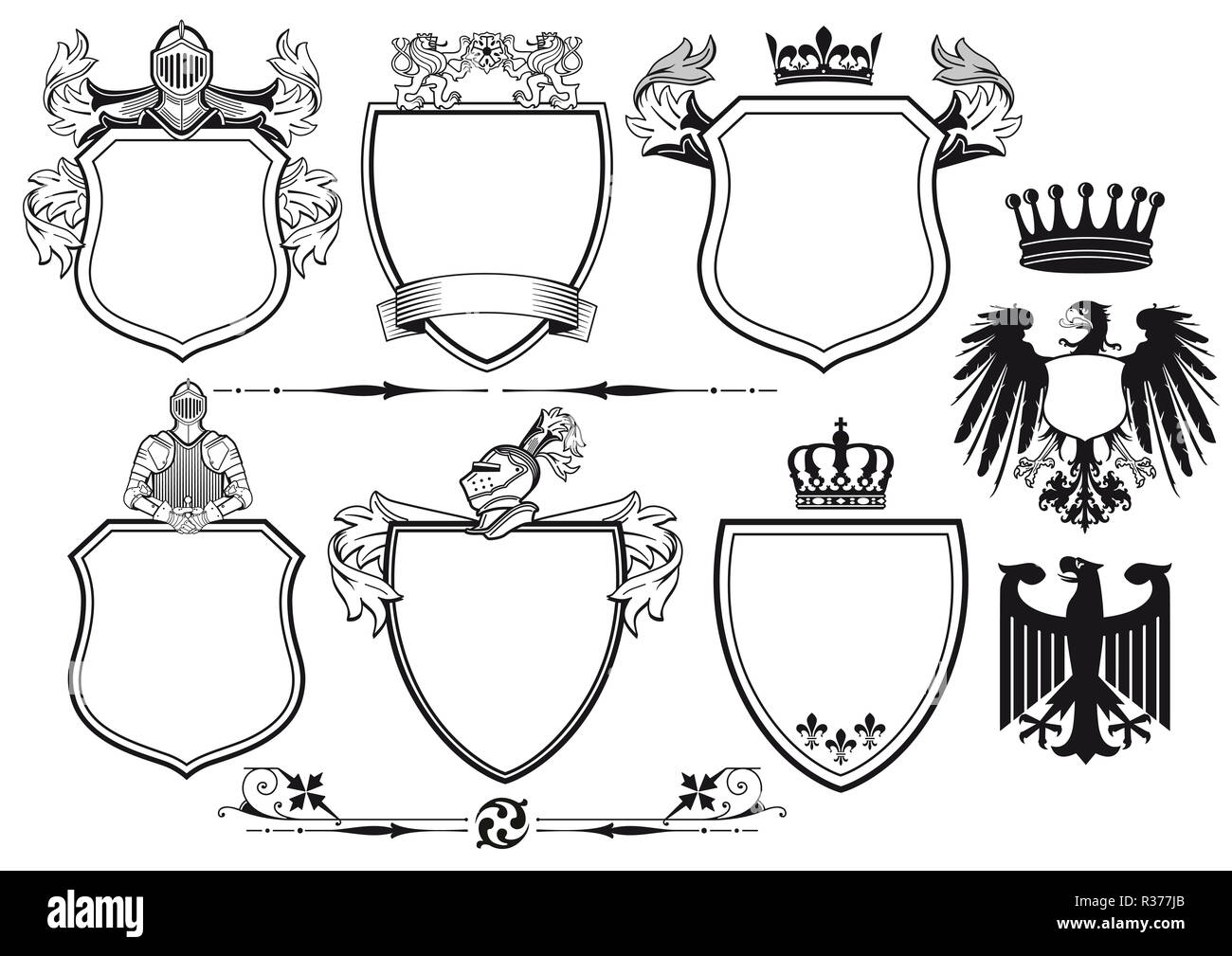 Ritter wappen -Fotos und -Bildmaterial in hoher Auflösung – Alamy