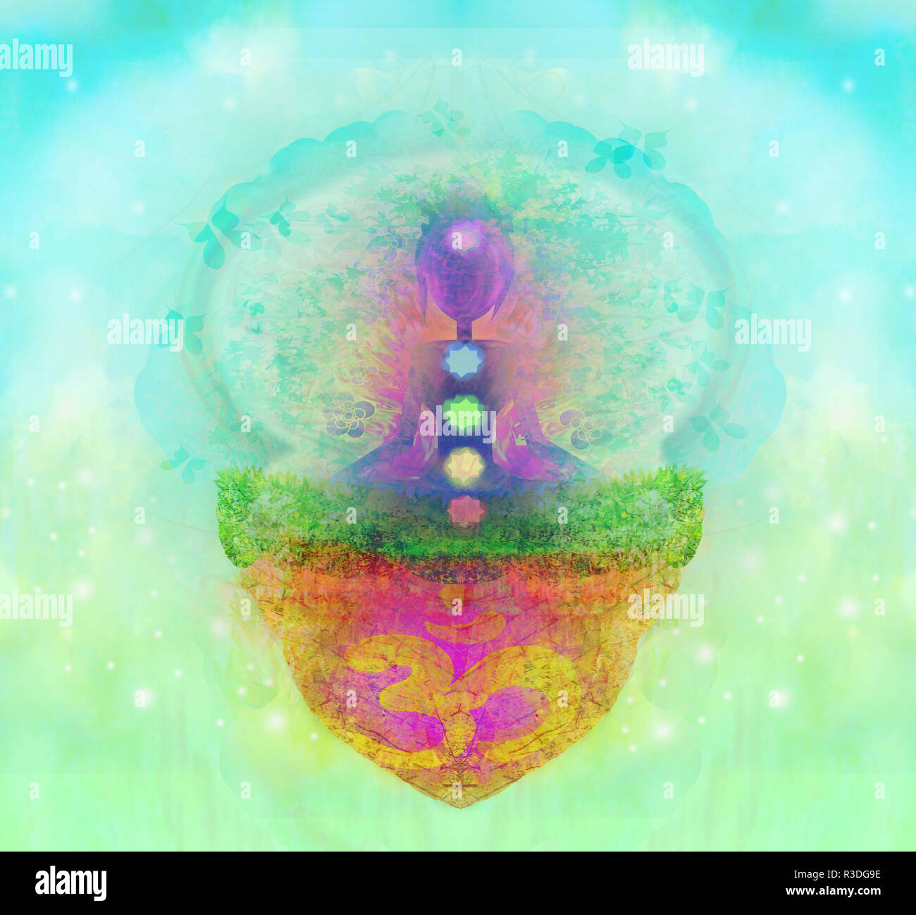 Chakra punkte -Fotos und -Bildmaterial in hoher Auflösung – Alamy