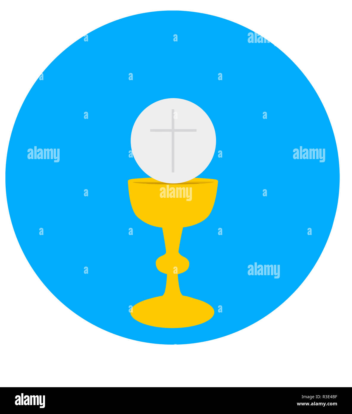 Eucharistie die erste hl. Kommunion heilige Kelch Glaubens jesus ...