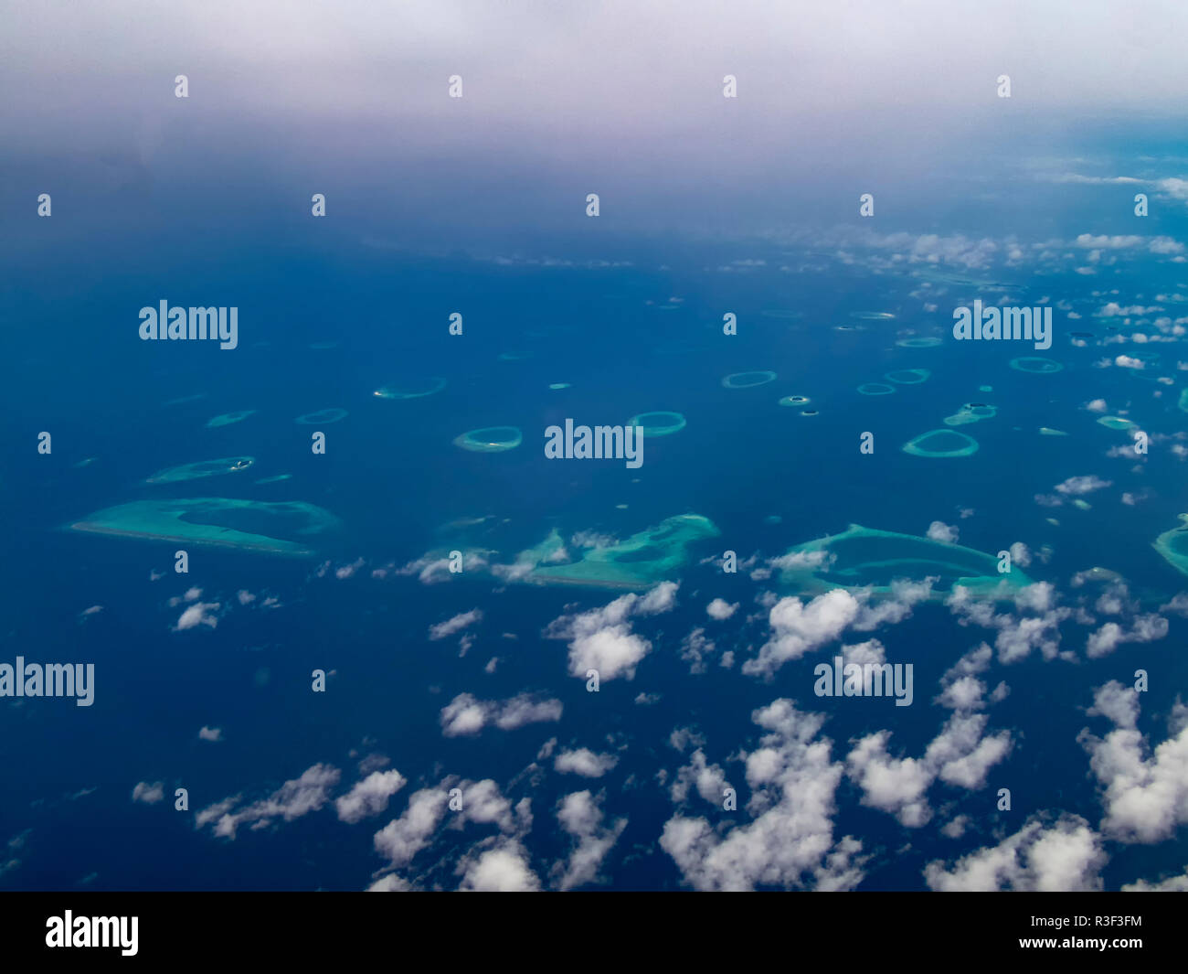 Malediven Aus Der Luft Stockfotos und -bilder Kaufen - Alamy