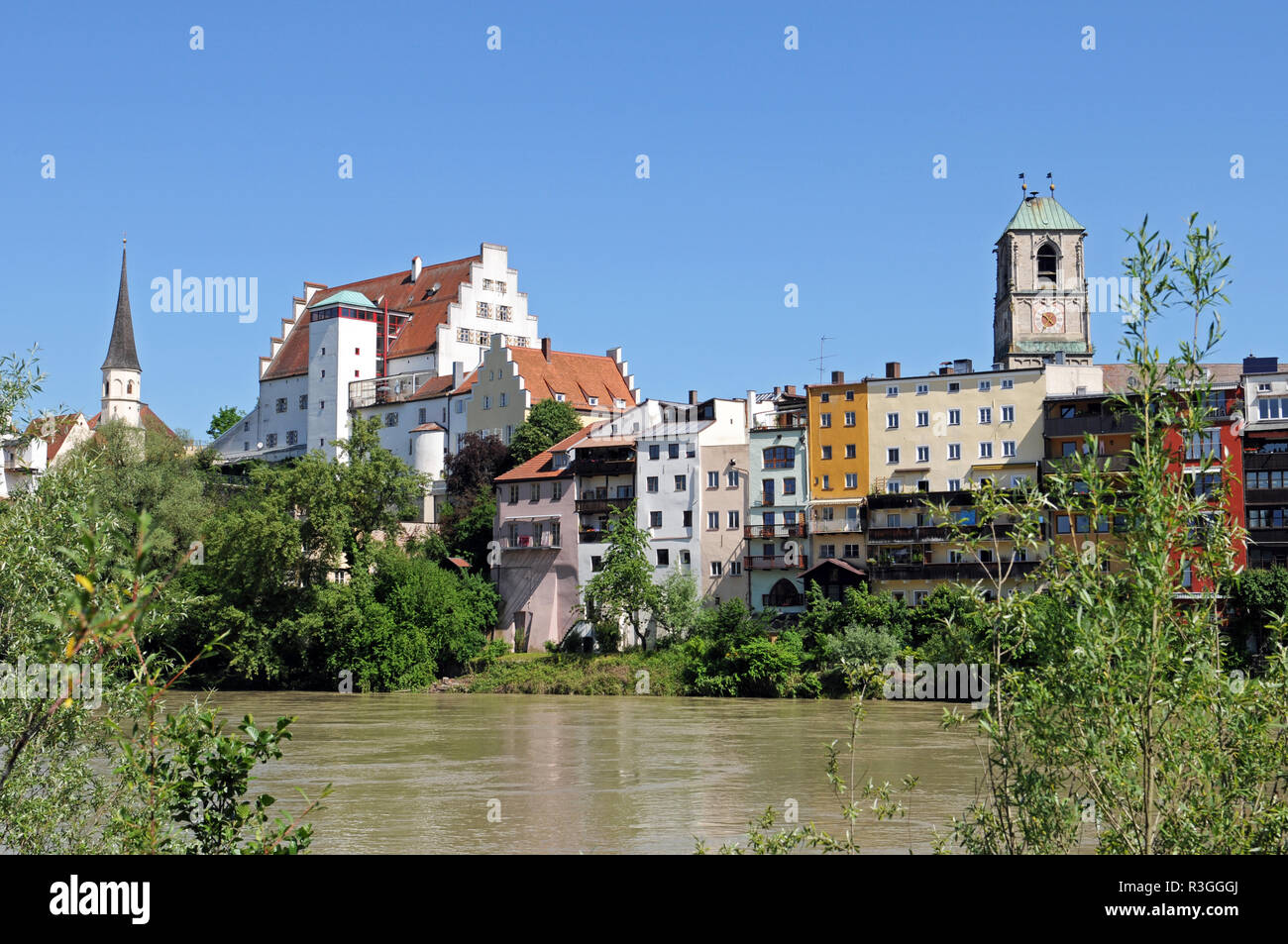 Wasserburg Inn City Stockfotos und -bilder Kaufen - Alamy