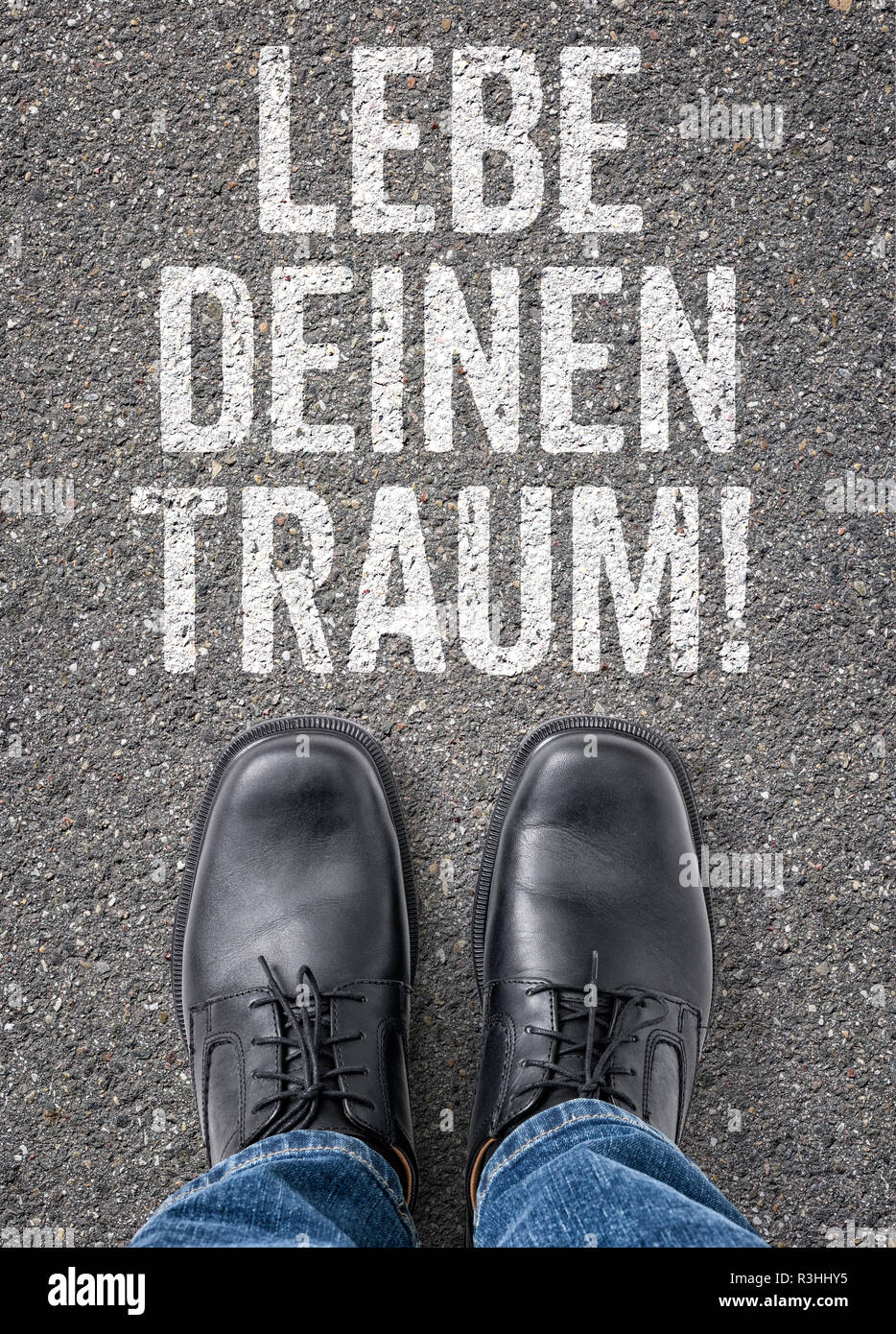 Den Traum Leben Stockfotos und -bilder Kaufen - Alamy