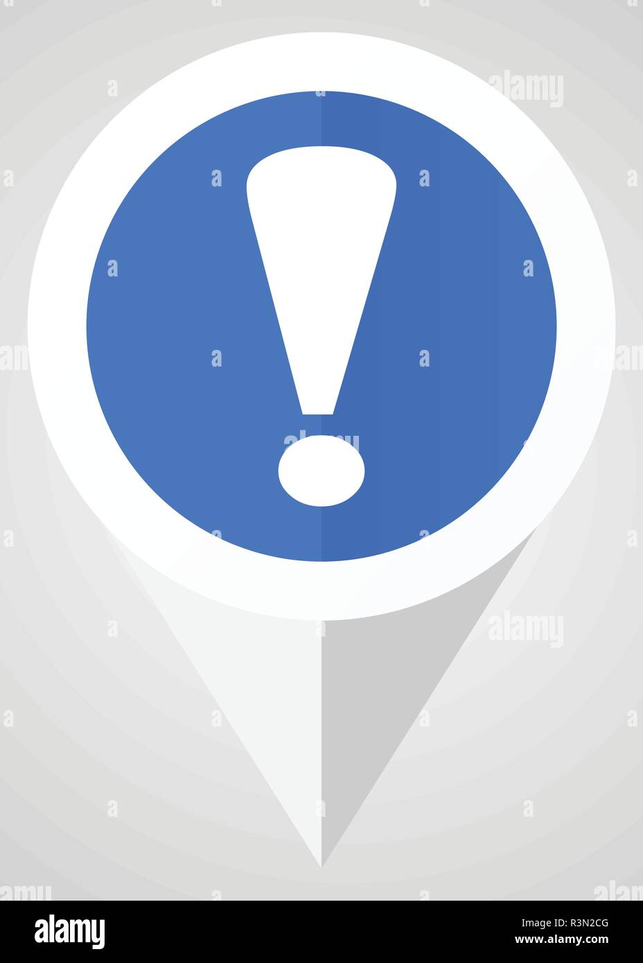 Achtung Gefahr Warnung Vorsicht Symbol pointer variable Vector ...