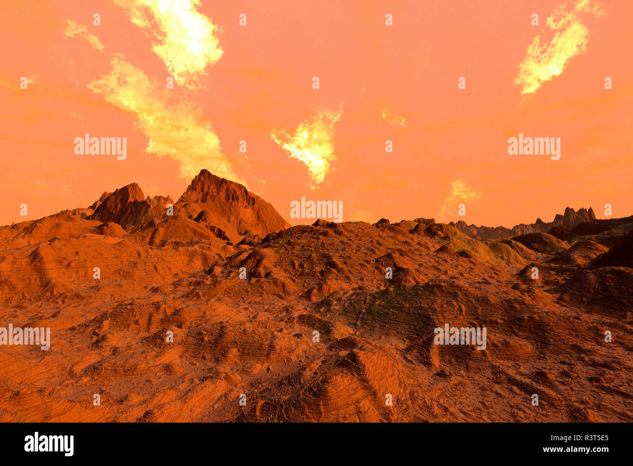 Planet Mars Stockfotos und -bilder Kaufen - Alamy