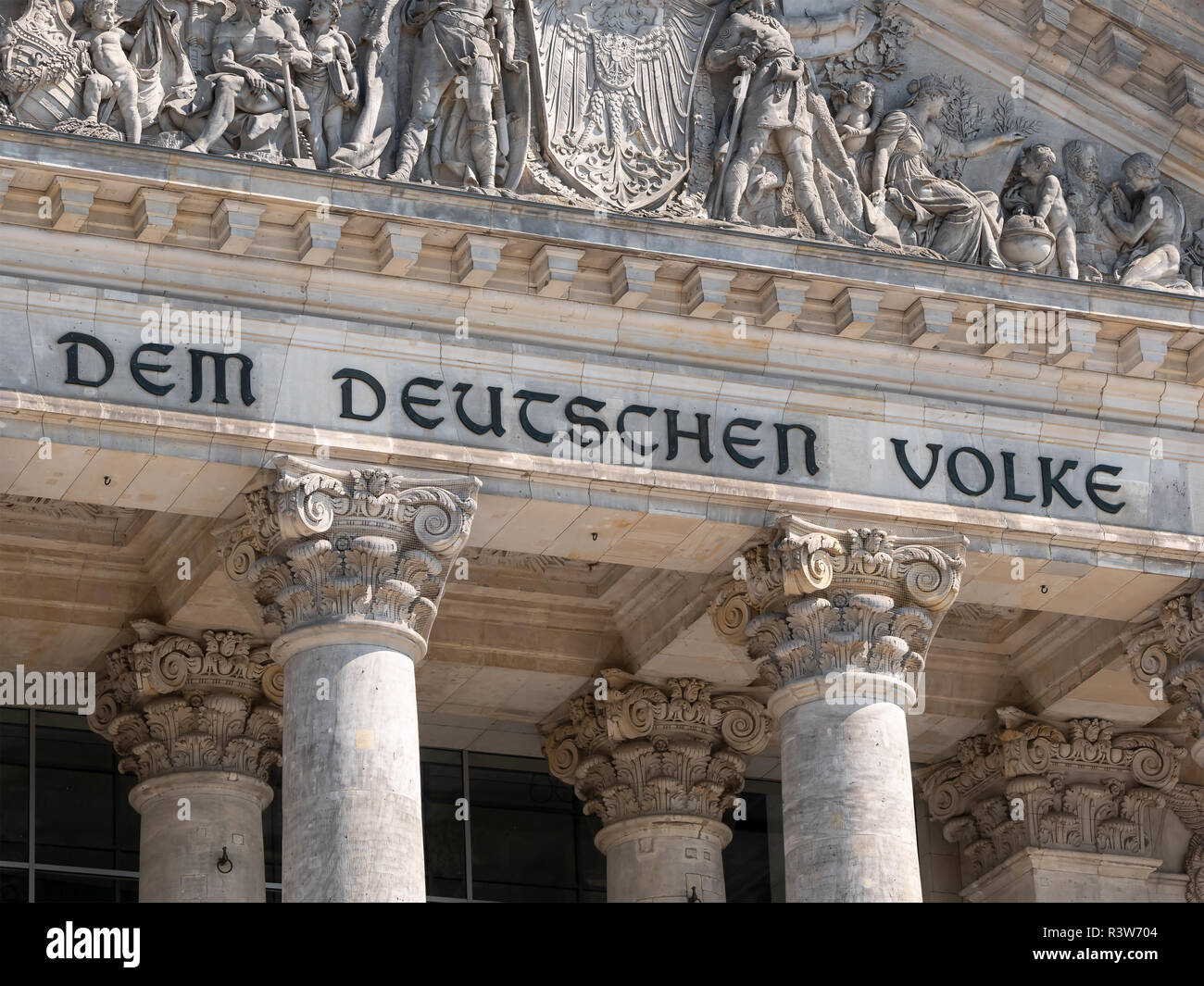 Reichstag dedication -Fotos und -Bildmaterial in hoher Auflösung – Alamy