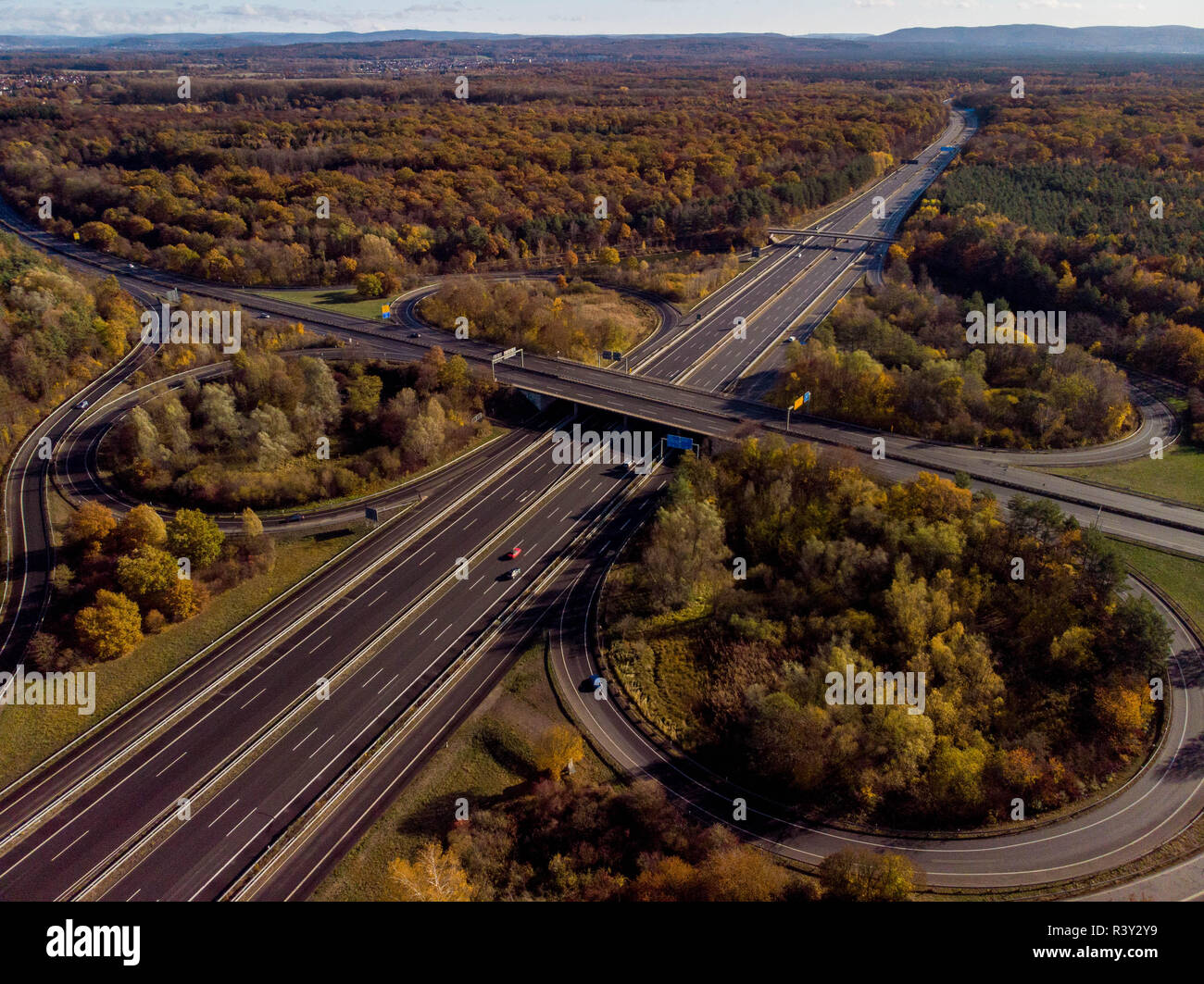 Deutsche autobahn a7 -Fotos und -Bildmaterial in hoher Auflösung – Alamy