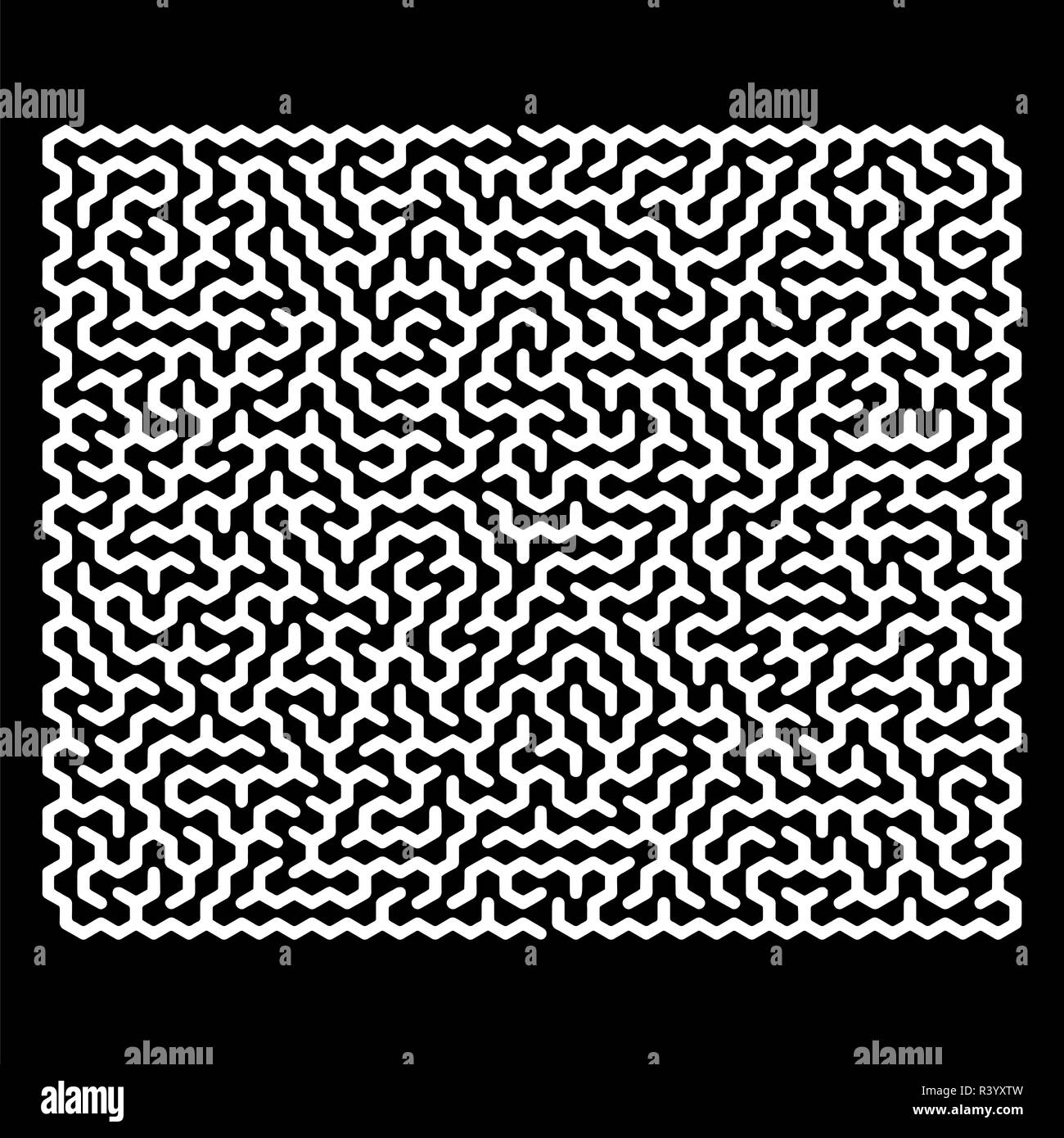 White labyrinth kids maze -Fotos und -Bildmaterial in hoher Auflösung ...