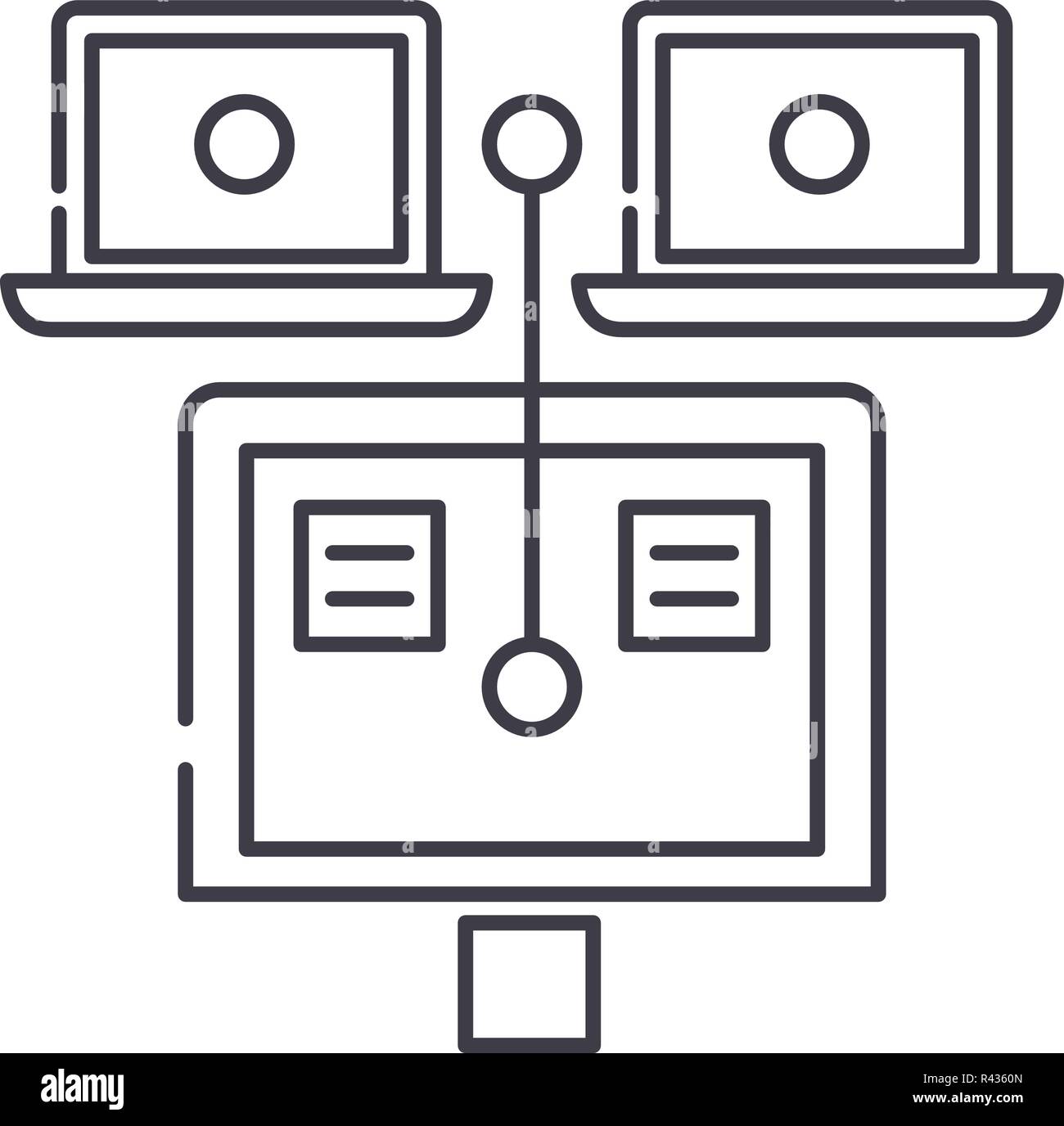 Allgemeine Dokumente Symbol Leitung Konzept. Allgemeine Dokumente ...