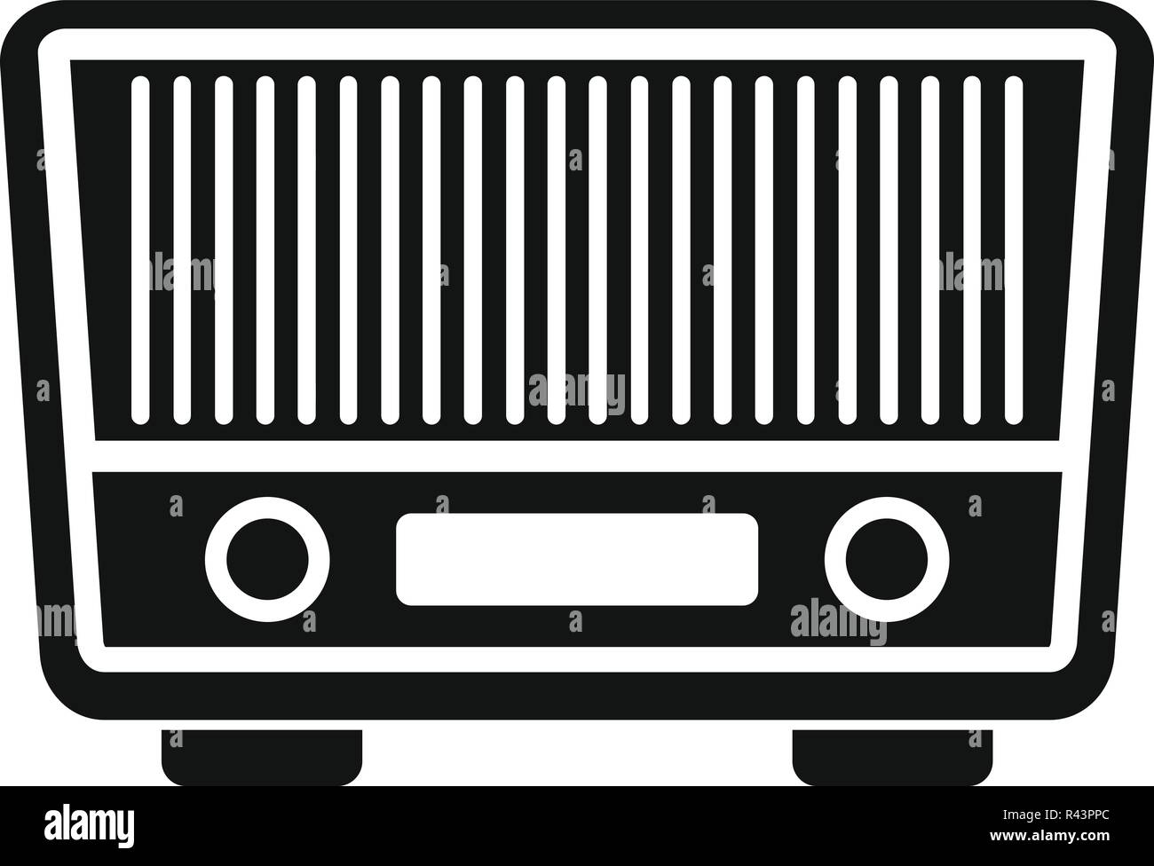 Fm-radio Symbol. Einfache Abbildung: fm Radio vektor Symbol für Web ...
