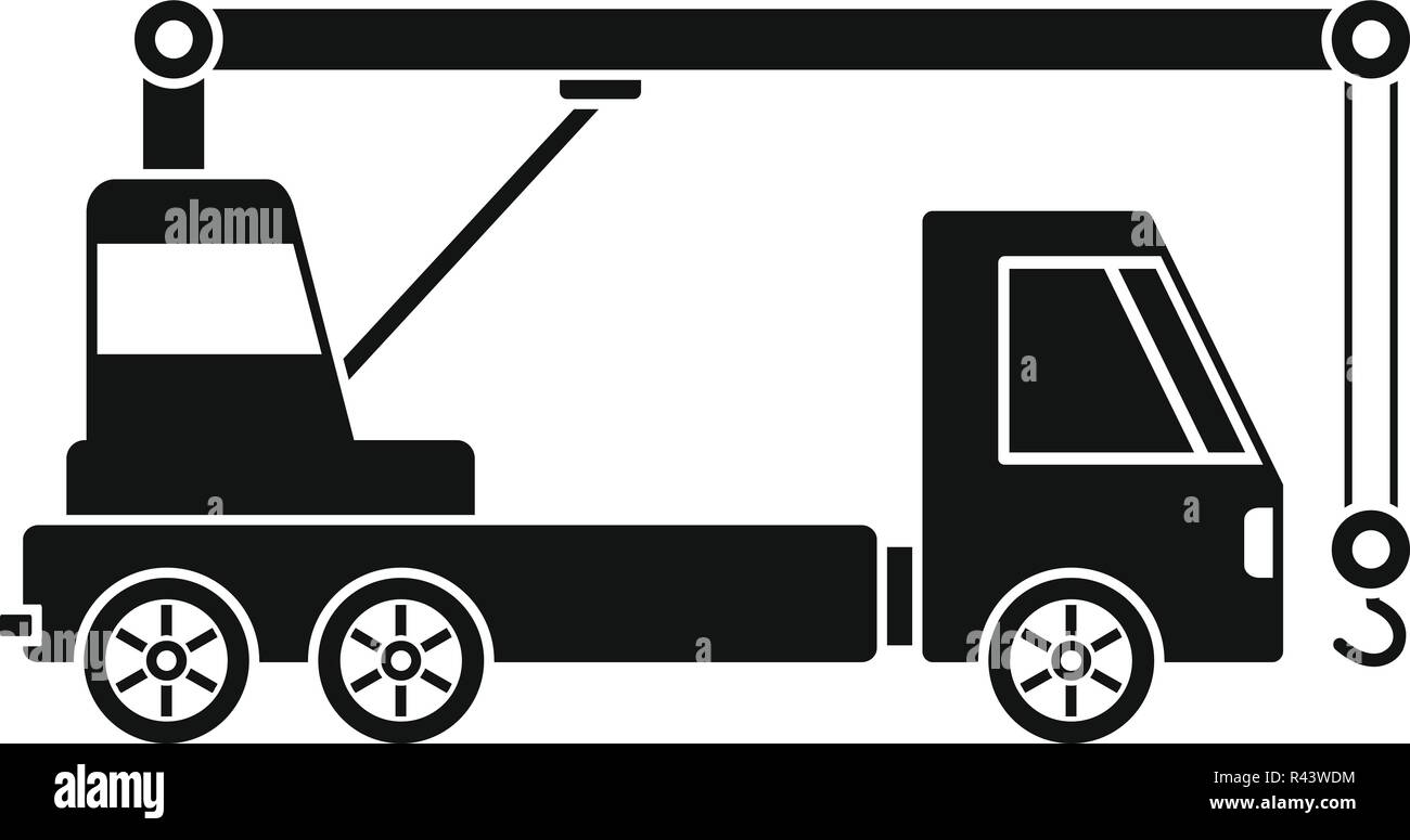 Mobile crane driving Stock-Vektorgrafiken kaufen - Alamy