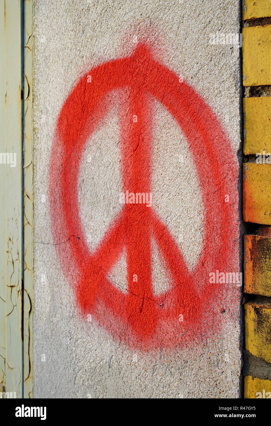 Pazifismus zeichen -Fotos und -Bildmaterial in hoher Auflösung – Alamy
