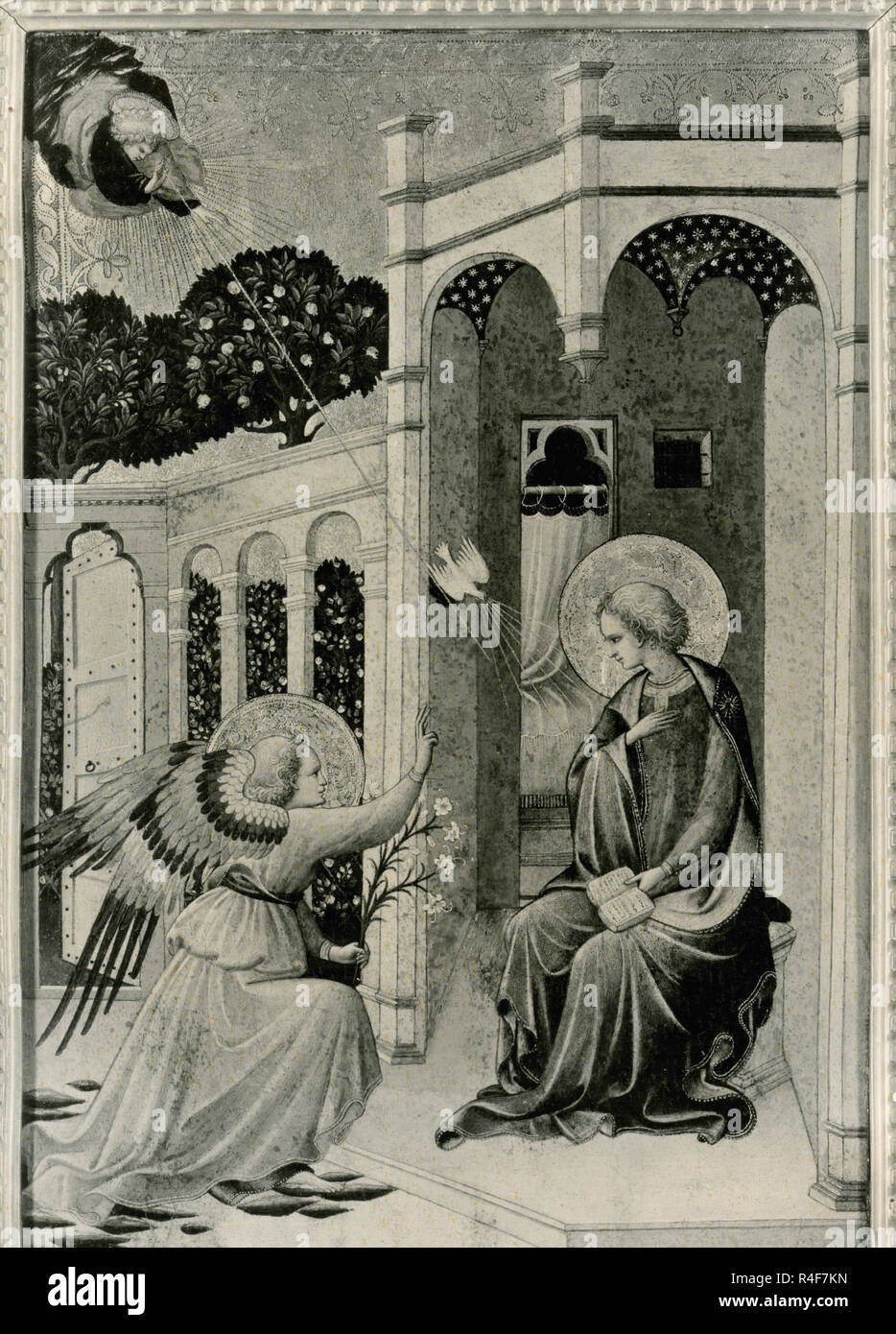 The Annunciation Fra Angelico Stockfotos und -bilder Kaufen - Alamy