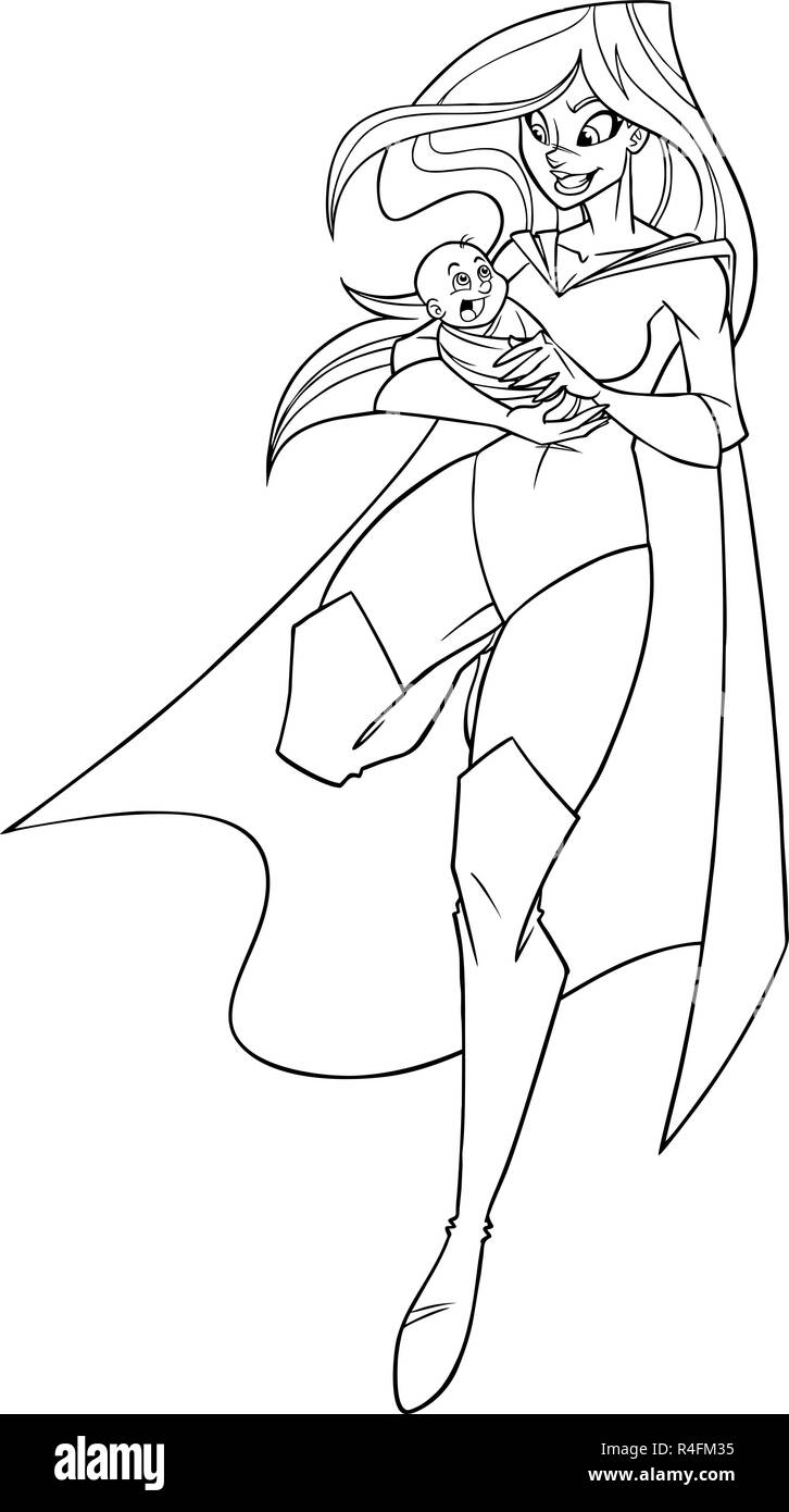 Mama zeichnung Stock-Vektorgrafiken kaufen - Alamy