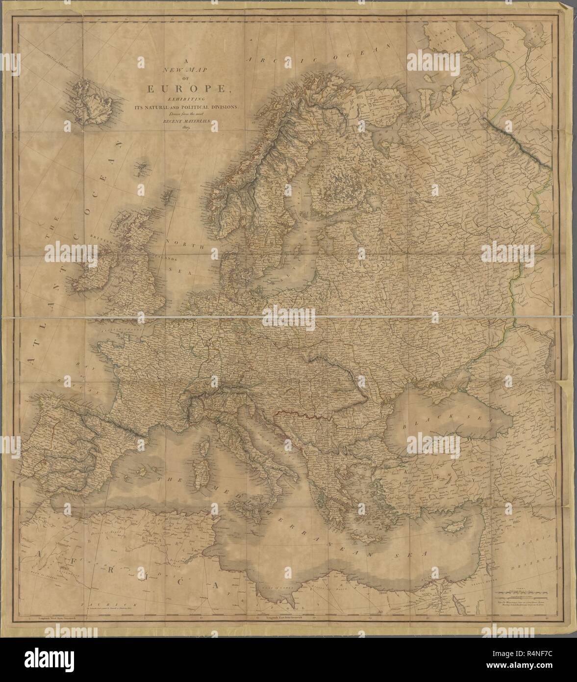 Vintage mapa de europa -Fotos und -Bildmaterial in hoher Auflösung – Alamy