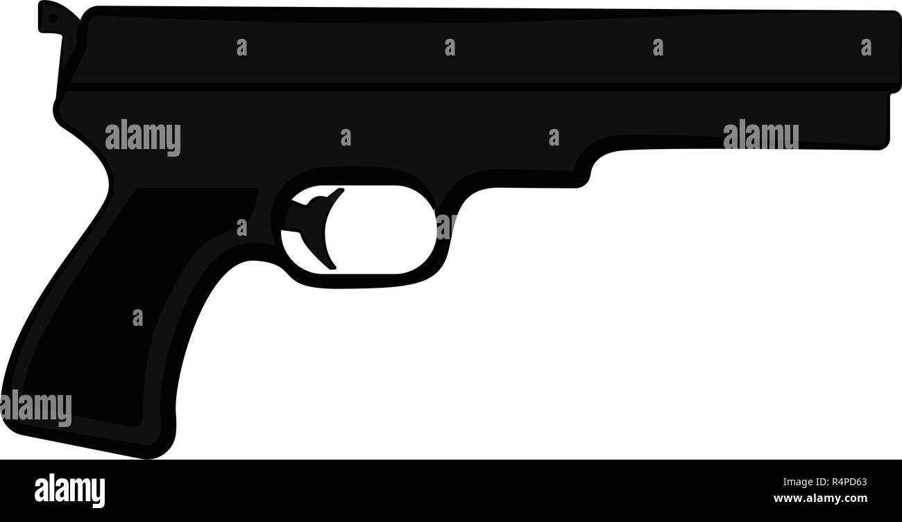 Automatischer revolver Stock-Vektorgrafiken kaufen - Alamy