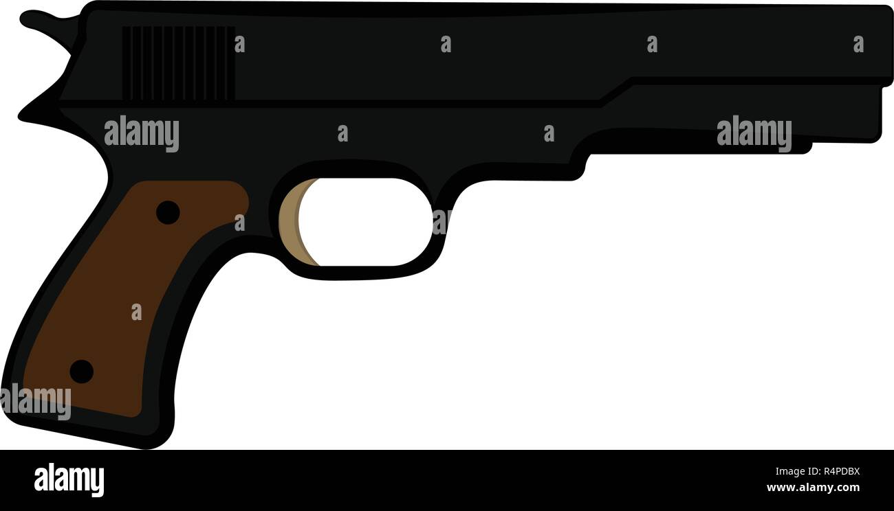 Automatischer revolver Stock-Vektorgrafiken kaufen - Alamy