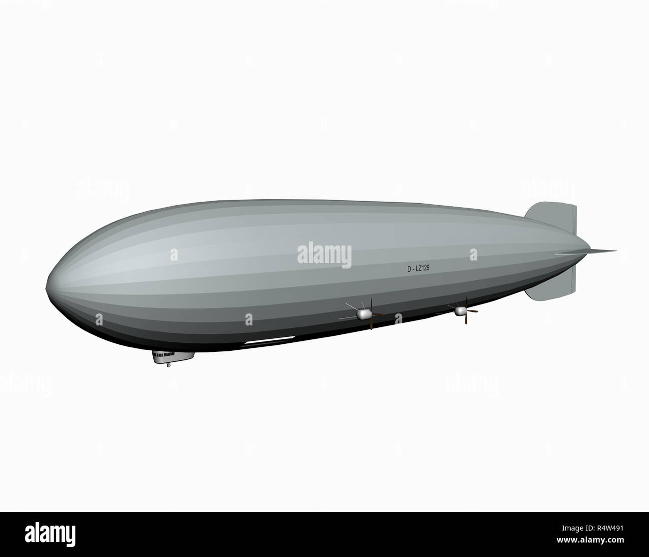 Zeppelin hindenburg Ausgeschnittene Stockfotos und -bilder - Alamy