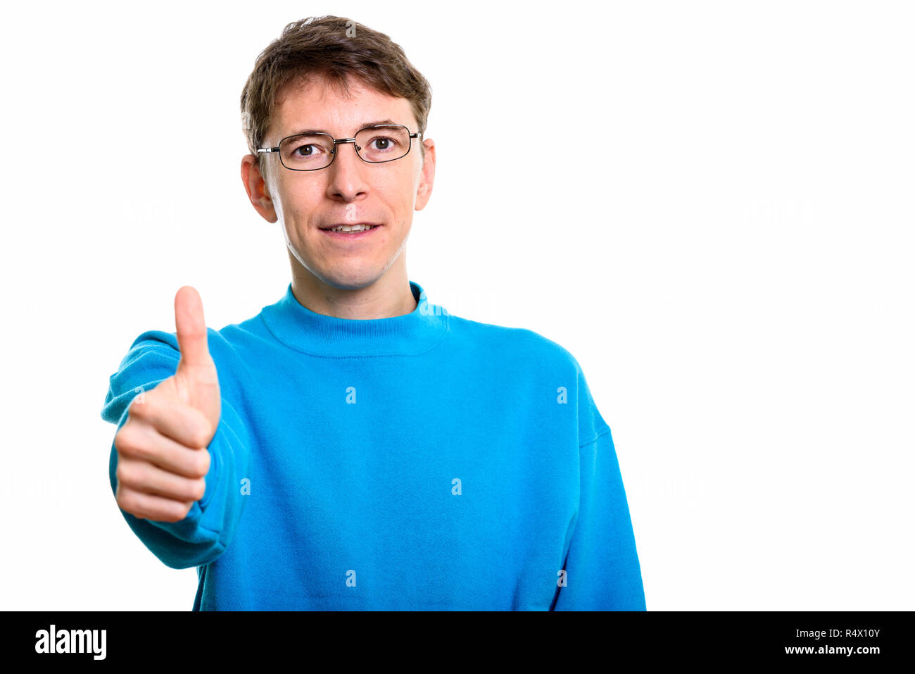 Daumen blau -Fotos und -Bildmaterial in hoher Auflösung – Alamy