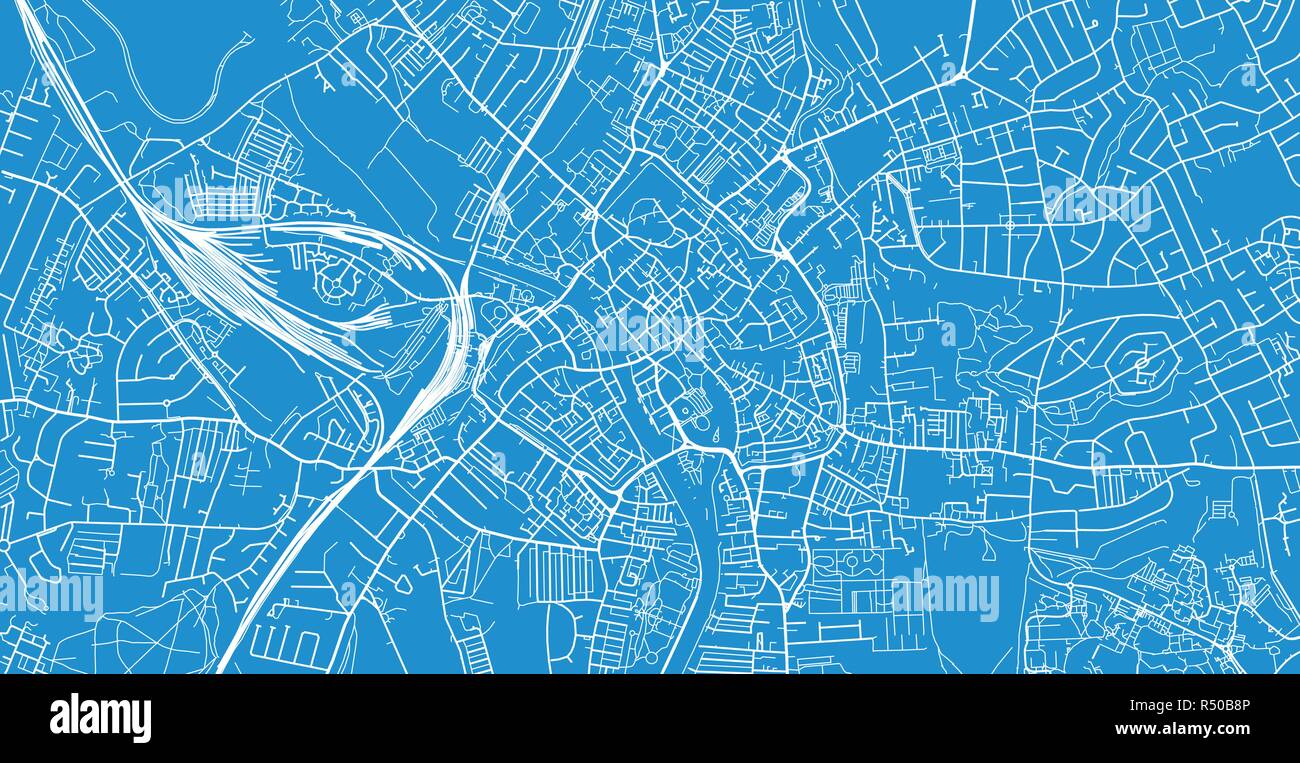 Road map york england -Fotos und -Bildmaterial in hoher Auflösung – Alamy