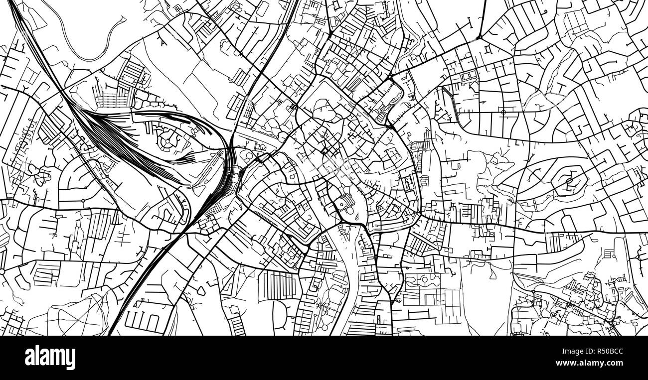 Road map york england -Fotos und -Bildmaterial in hoher Auflösung – Alamy