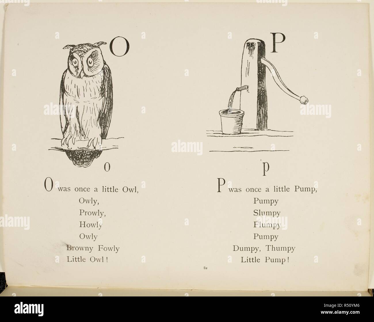 Eule und Pumpe Illustrationen und Verse aus Unsinn Alphabeten erstellt ...