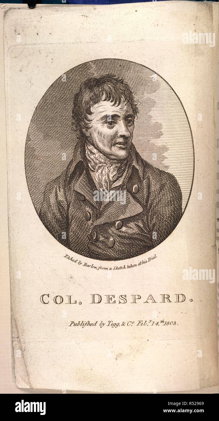 Edward marcus despard -Fotos und -Bildmaterial in hoher Auflösung – Alamy