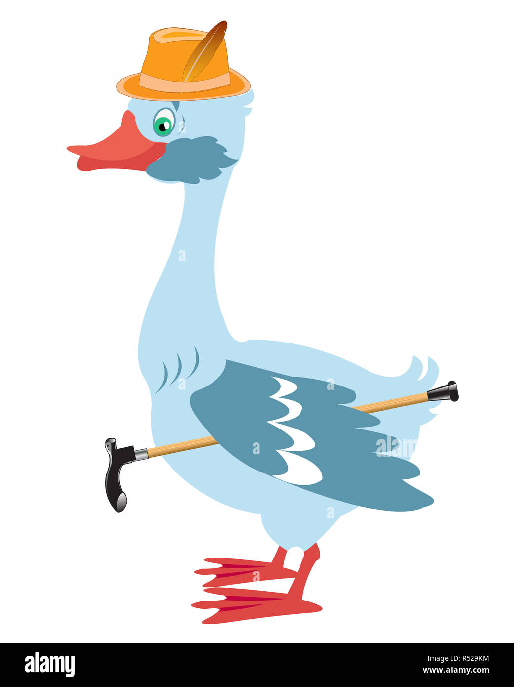 Cartoon goose -Fotos und -Bildmaterial in hoher Auflösung – Alamy